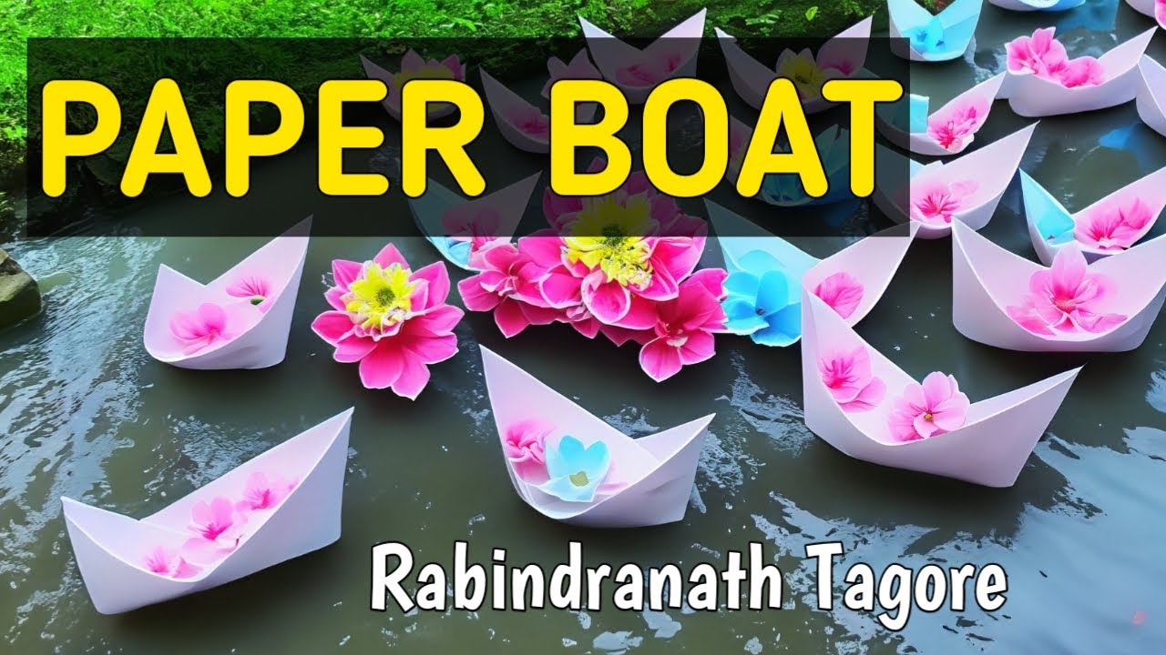 paper boat by rabindranath tagore | paper boat rabindranath tagore poem ...