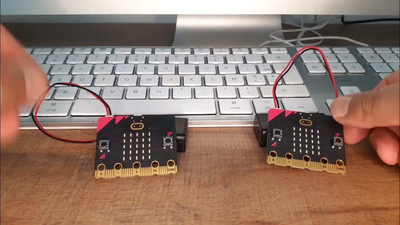 Comment faire du Morse avec une carte Microbit - Programmation - YouTube