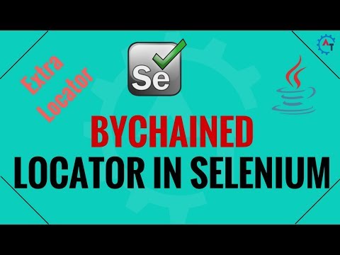 ByChained Locator in Selenium Webdriver | Extra Locator in Selenium Webdriver - YouTube