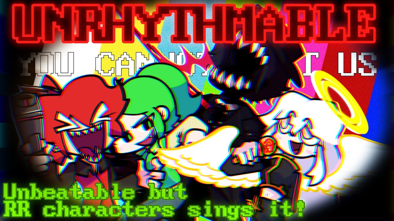 UNRHYTHMABLE / Unbeatable but Rhythmic Revolution characters sings it ...