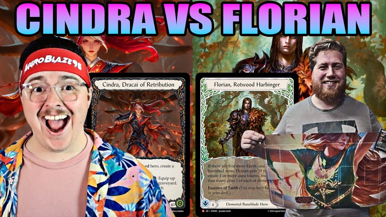🔴B&R discussion | Cindra vs Florian | Flesh and Blood TCG | !discord ...