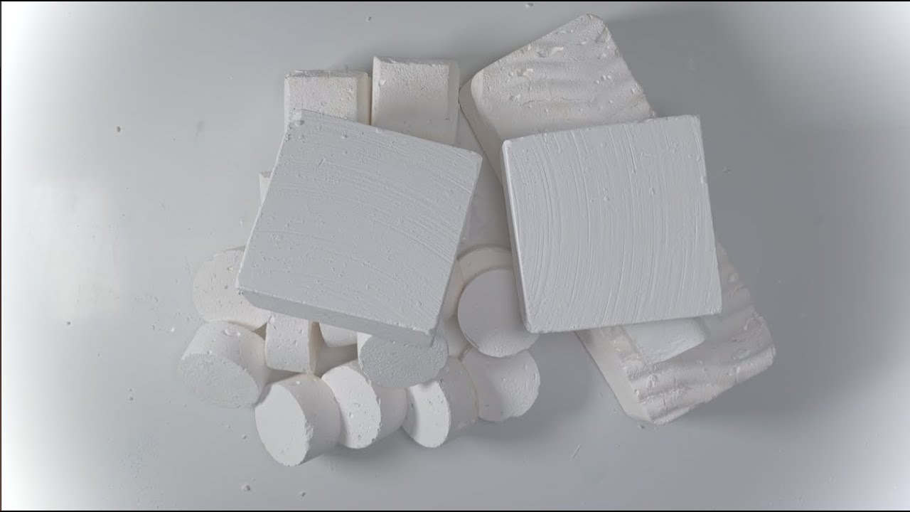 Crunchy Chalky Variety| gym chalk asmr - YouTube