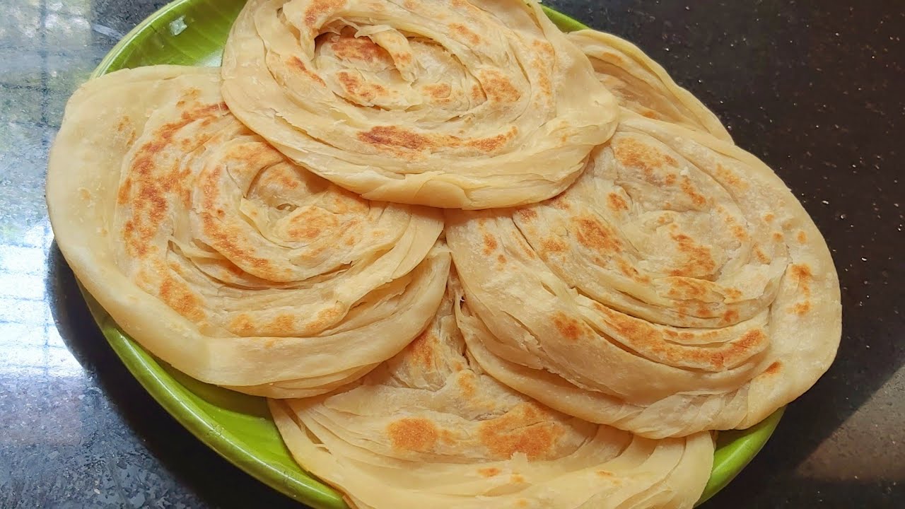 Soft and Layered Porotta Recipe /Kerala Porotta / Simple method for ...