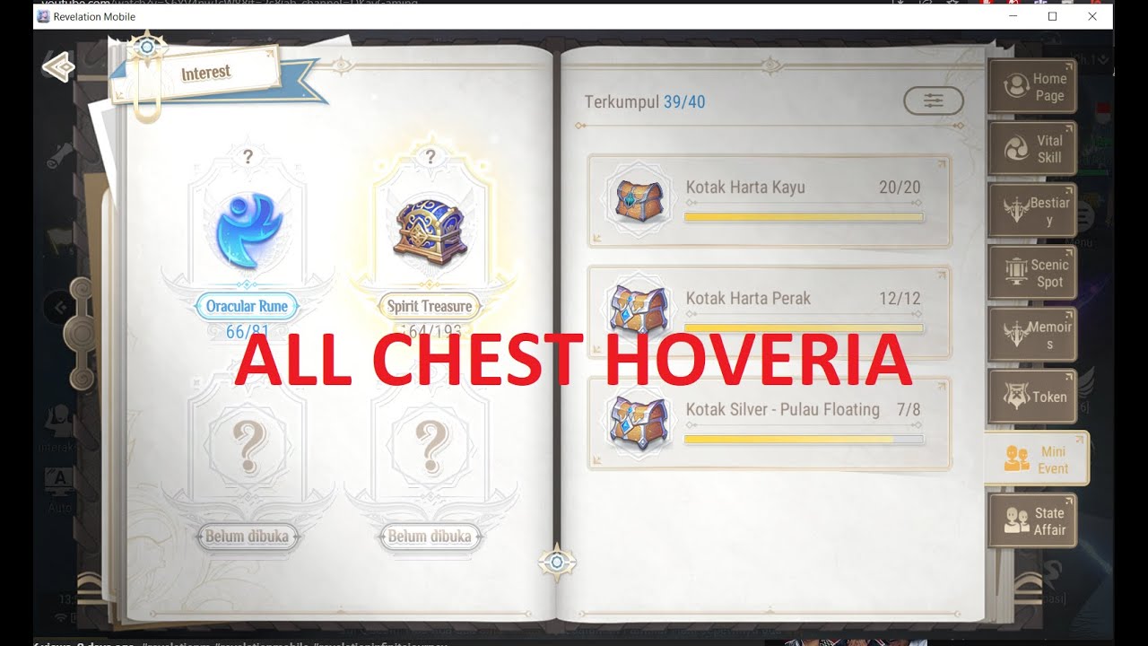 Revelation Mobile Gameplay : All chest Hoveria Island - YouTube