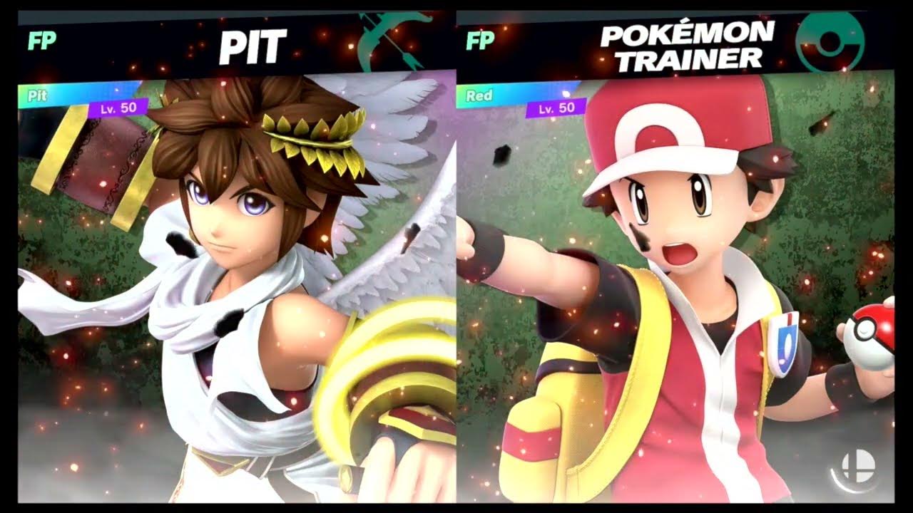 Super Smash Bros Ultimate Amiibo Fights – Pit vs the World #33 Pit vs Red - YouTube