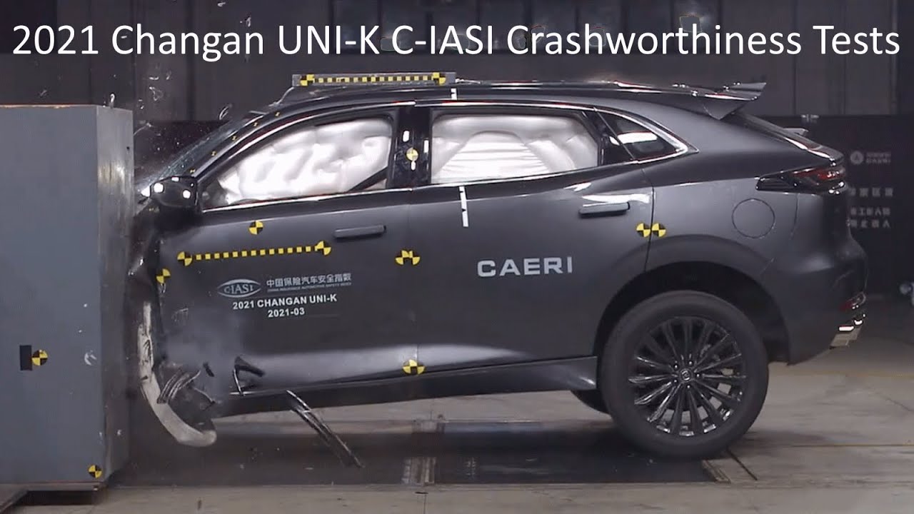 2020-2022 Changan UNI-K (长安UNI-K) C-IASI Crashworthiness Tests (Small ...