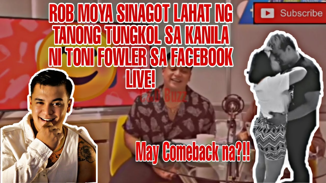 ROB MOYA FACEBOOK LIVE | TOTOO ANG COMEBACK?! - YouTube