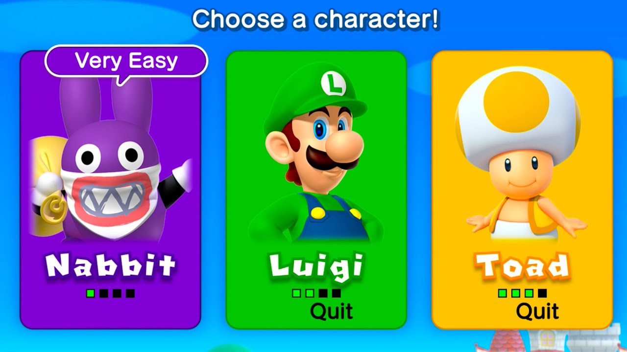 New Super Mario Bros. U Deluxe – Coin Battle 3-4 Player Walkthrough ...