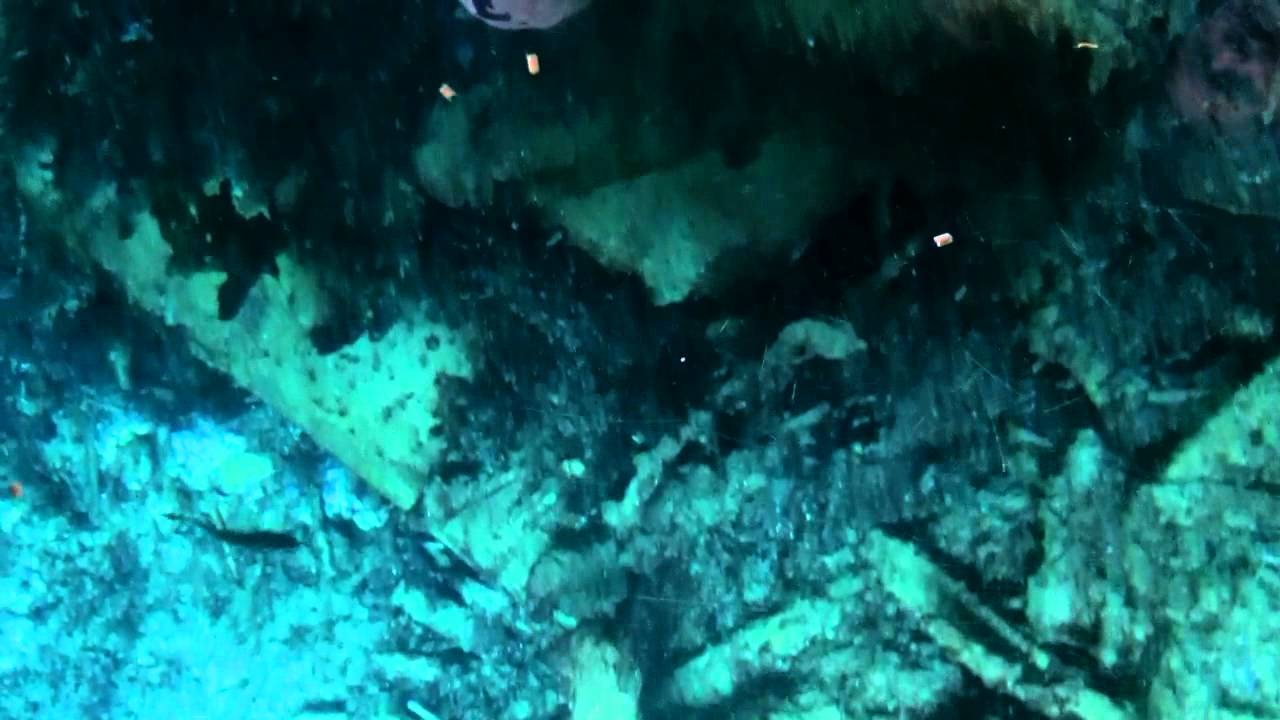 underwater spring formations - YouTube