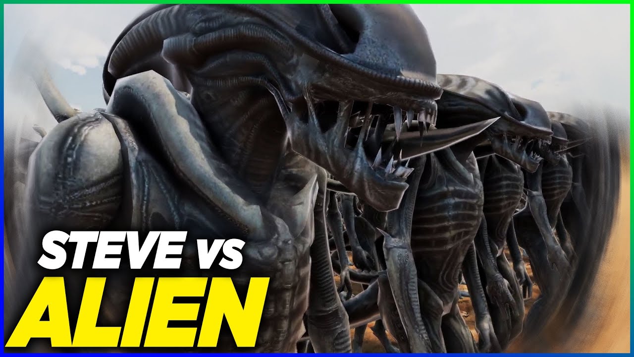 Steve vs Alien - [Minecraft vs Alien] Sobrevivência Intergaláctica ...