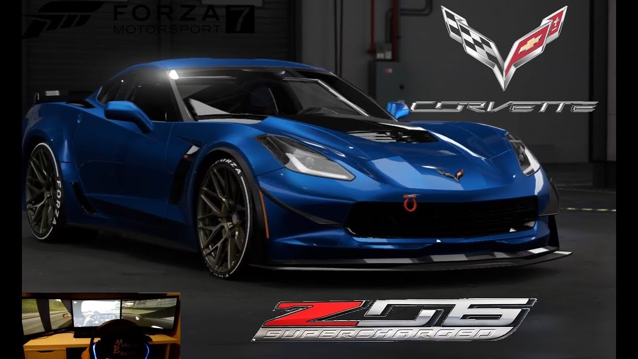 FORZA MOTORSPORT 7 - CHEVROLET CORVETTE Z06 EDITION FORZA - YouTube