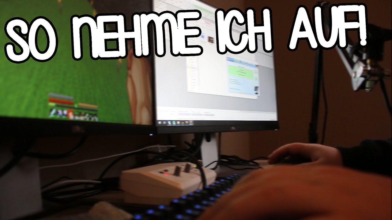 SO NEHME ICH AUF! - VLOGTIME | GAMERSTIME - YouTube