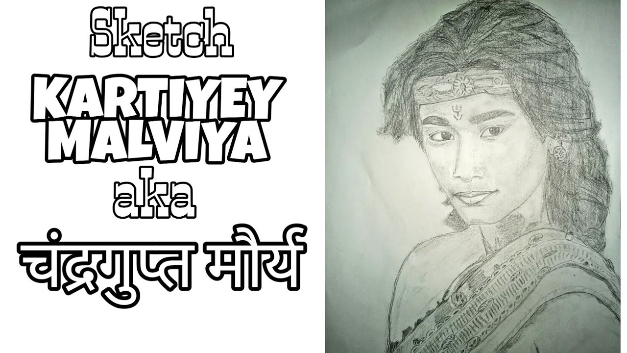 3 HOURS SKETCH IN JUST 3 MINUTES | KARTIKEY MALVIYA SKETCH ...