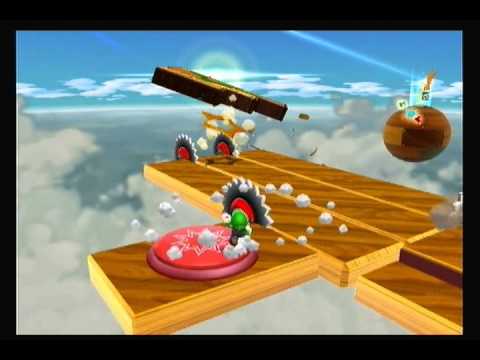 Super Mario Galaxy 2 - Puzzle Plank Galaxy - The Puzzling Picture Block ...