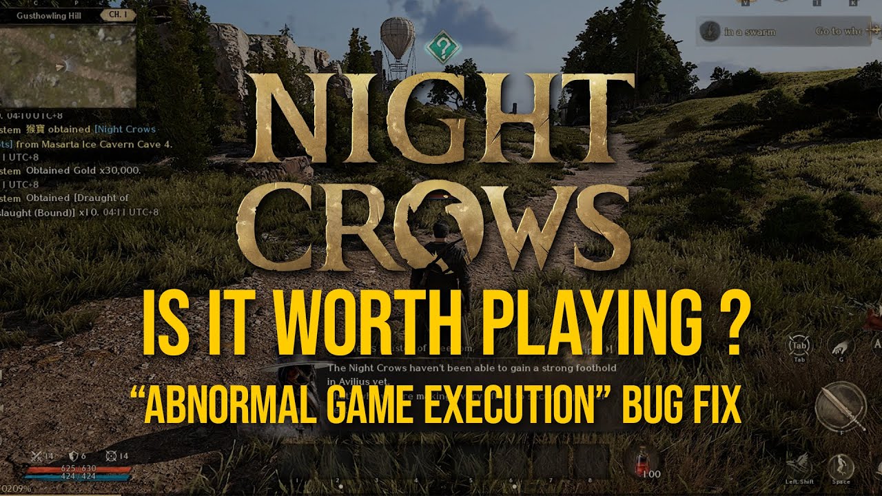 NIGHTCROWS | "ABNORMAL GAME EXECUTION" Bug Fix | Installation ...