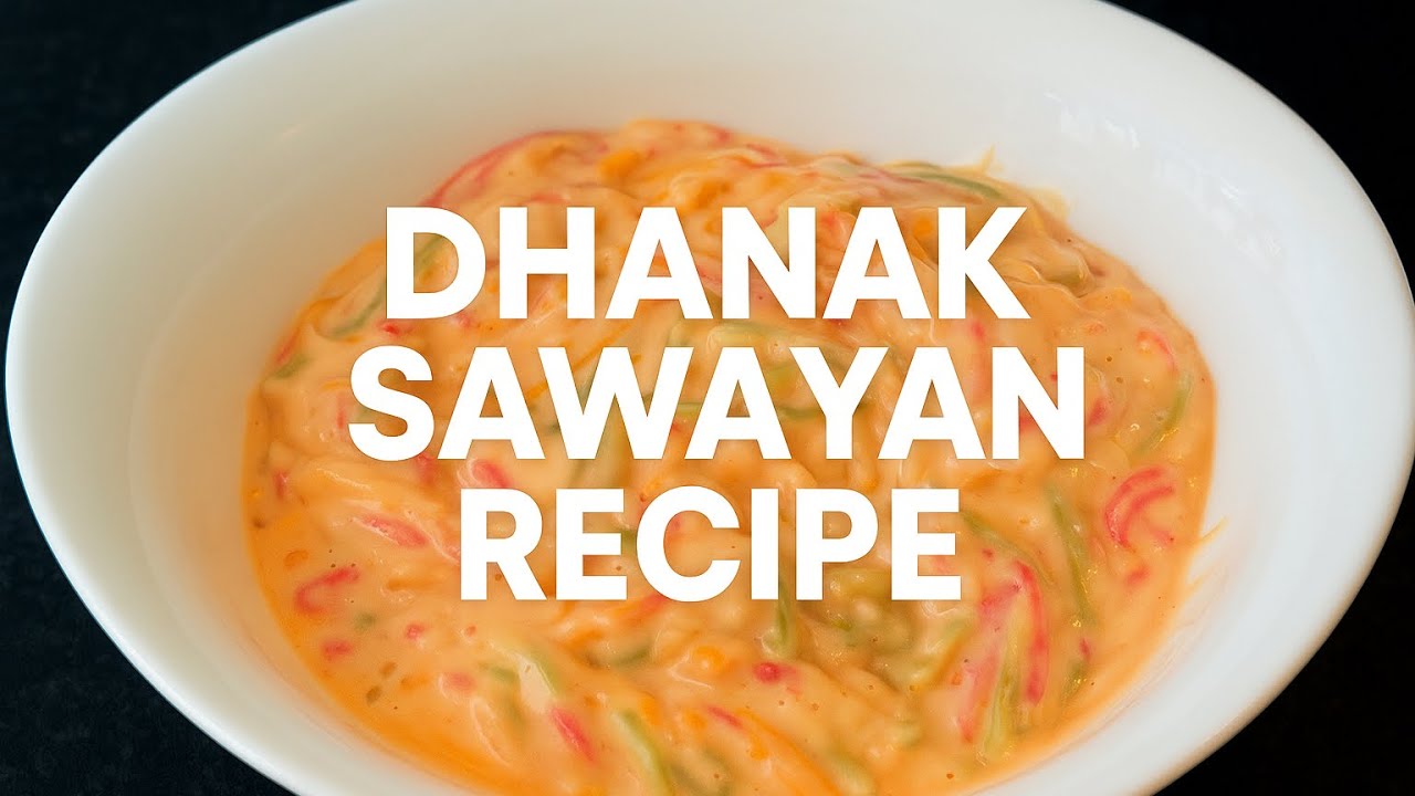 Dhanak Sawayyan Recipe | Soft and Creamy Seviyan Without Roasting | Eid ...