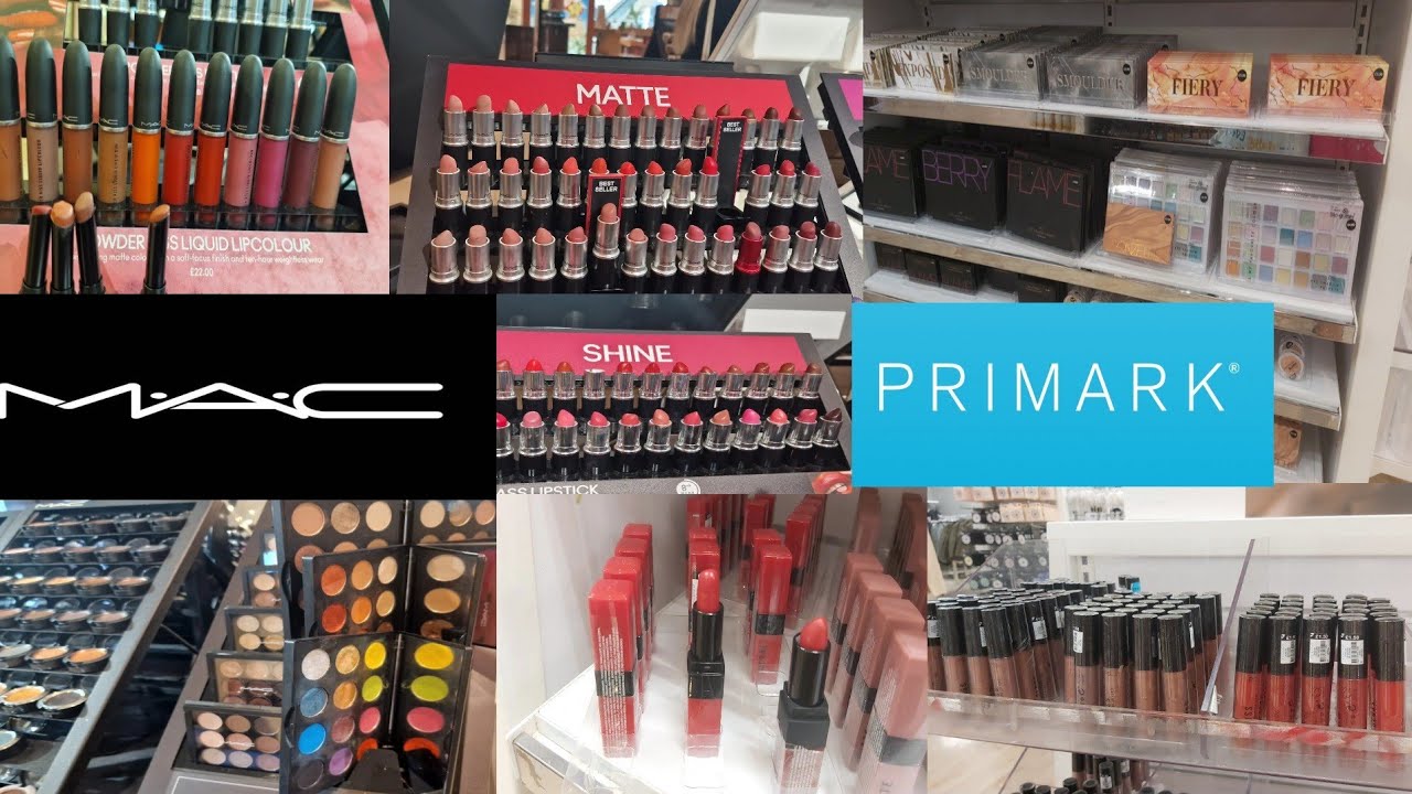 MAC AND PRIMARK MAKEUP HAUL IN AUGUST 2022 / MAC MAKEUP / PRIMARK ...