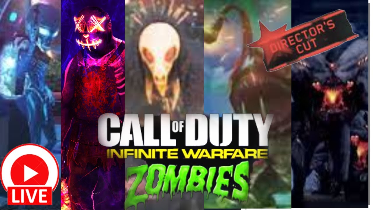 All IW Zombies Easter Eggs!! Directors Cut - (Call of Duty Infinite ...