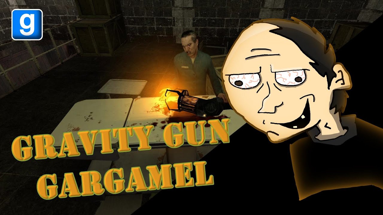 Gmod | GRAVITY GUN GARGAMEL (Short Skit) - YouTube