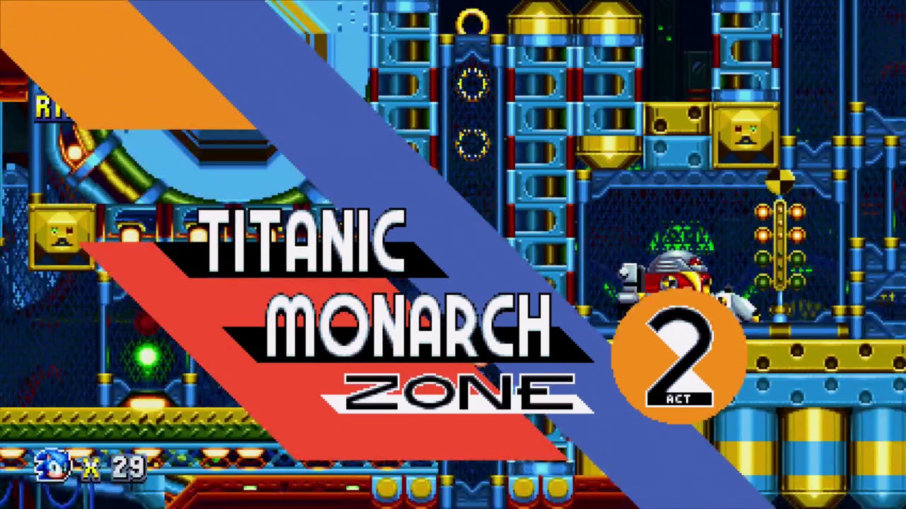 Let's Play - Sonic Mania Part 12: Titanic Monarch Zone - YouTube