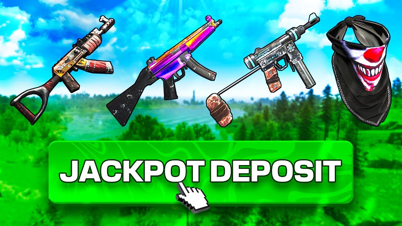 DEPOSITING EXPENSIVE Rust Skins into JACKPOTS! - YouTube