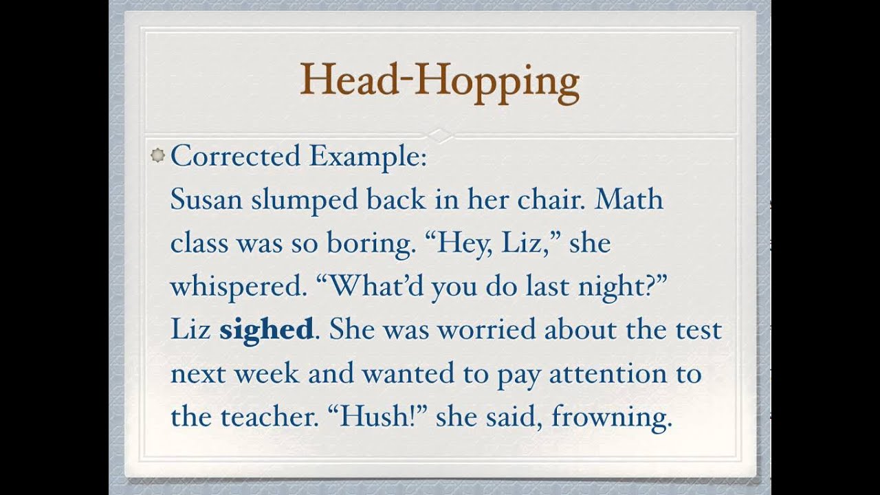 Head-Hopping - YouTube