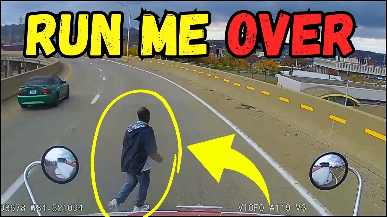BEST OF SEMI-TRUCKS ROAD RAGE, BRAKE CHECK, INSTANT KARMA 2 - YouTube