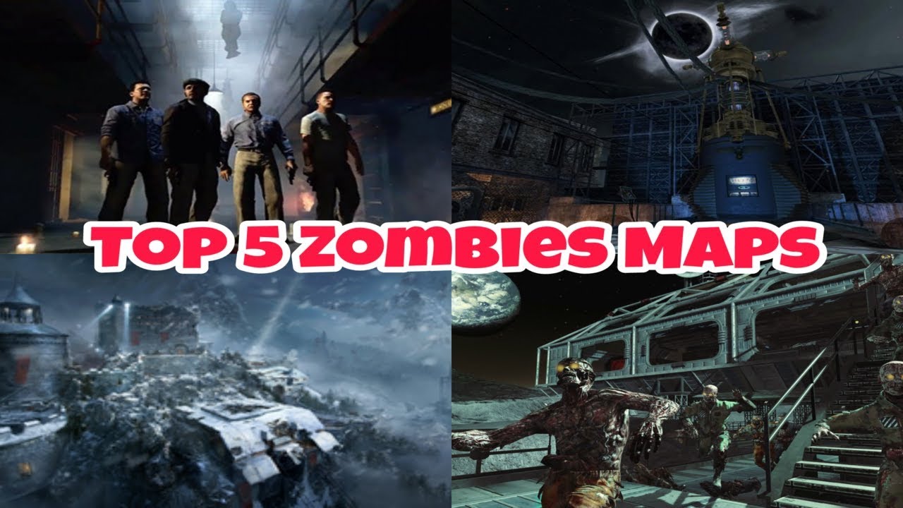 Top 5 Treyarch Zombies Maps - YouTube