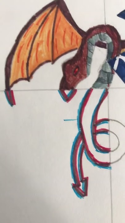 Draw a dragon part#3 - YouTube