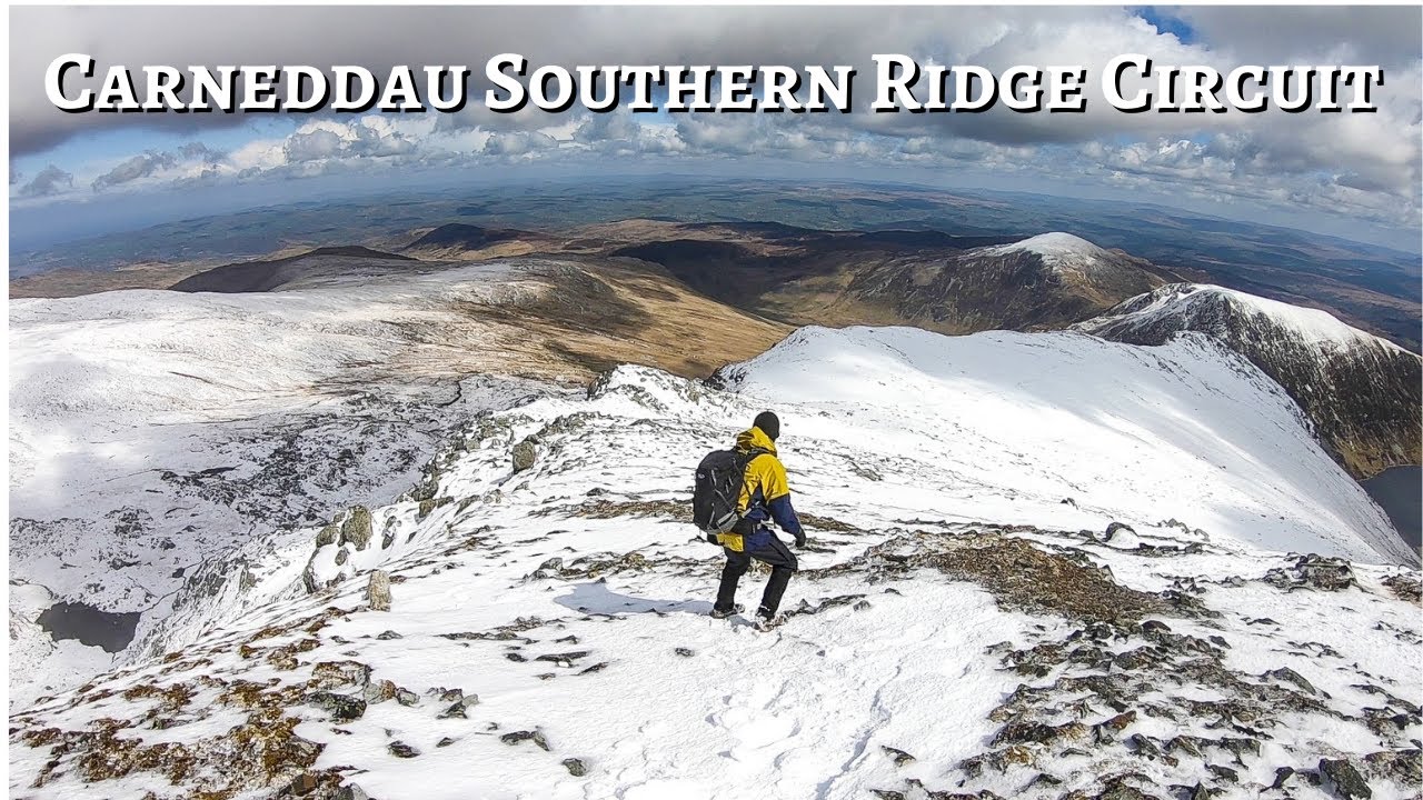 Dangerous Scramble in Snow & Ice | Snowdonia National Park - YouTube