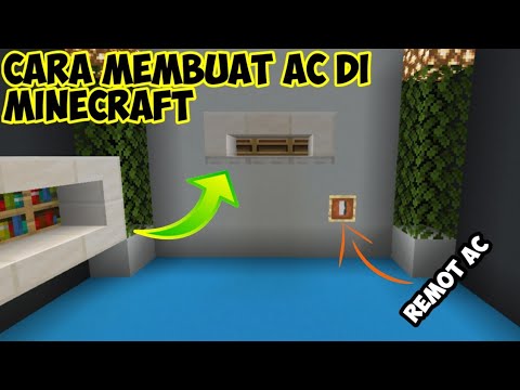 Cara membuat AC di minecraft!!!! || tutorial minecraft - YouTube