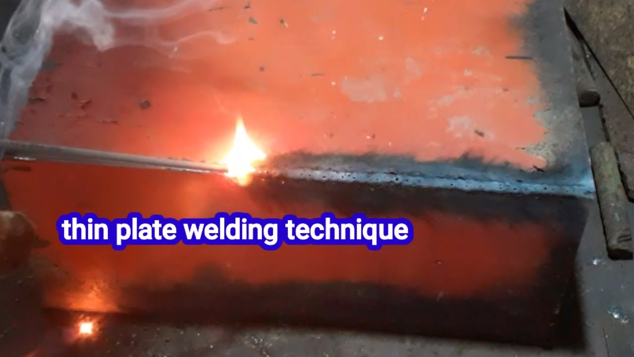 cara pengelasan sambungan plat tipis | plat tipis | plat tebal | plat ...
