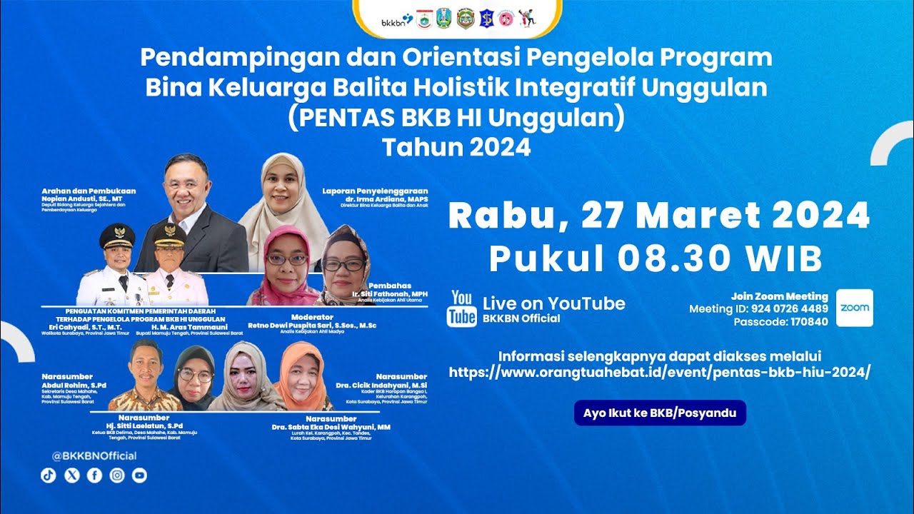Pendampingan & Orientasi Bagi Pengelola Program BKB HI Unggulan (PENTAS ...