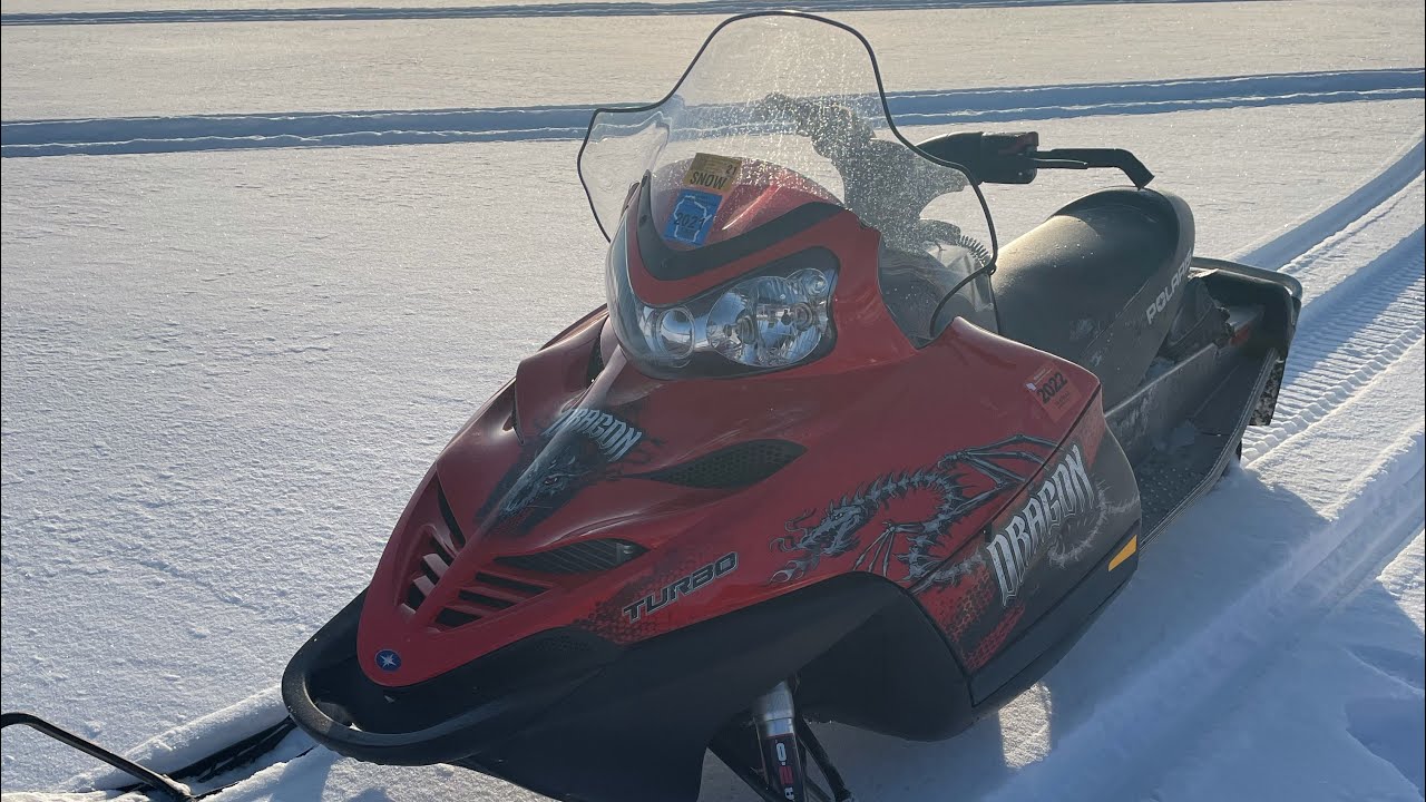 Polaris Turbo Snowmobiling - YouTube