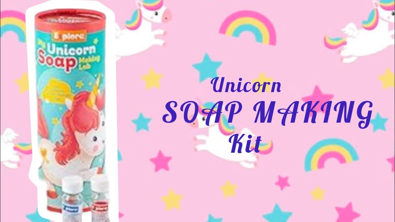 My Unicorn Soap Making Kit | Experiment Series | Ep-2 | Gurjinnia Kaur ...