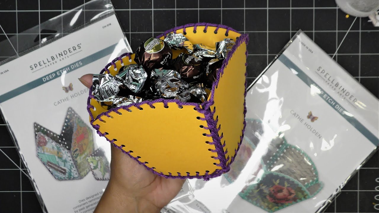 Spring Sale! Spellbinders Cathe Holden Vintage Handmade Bowl Dies ...
