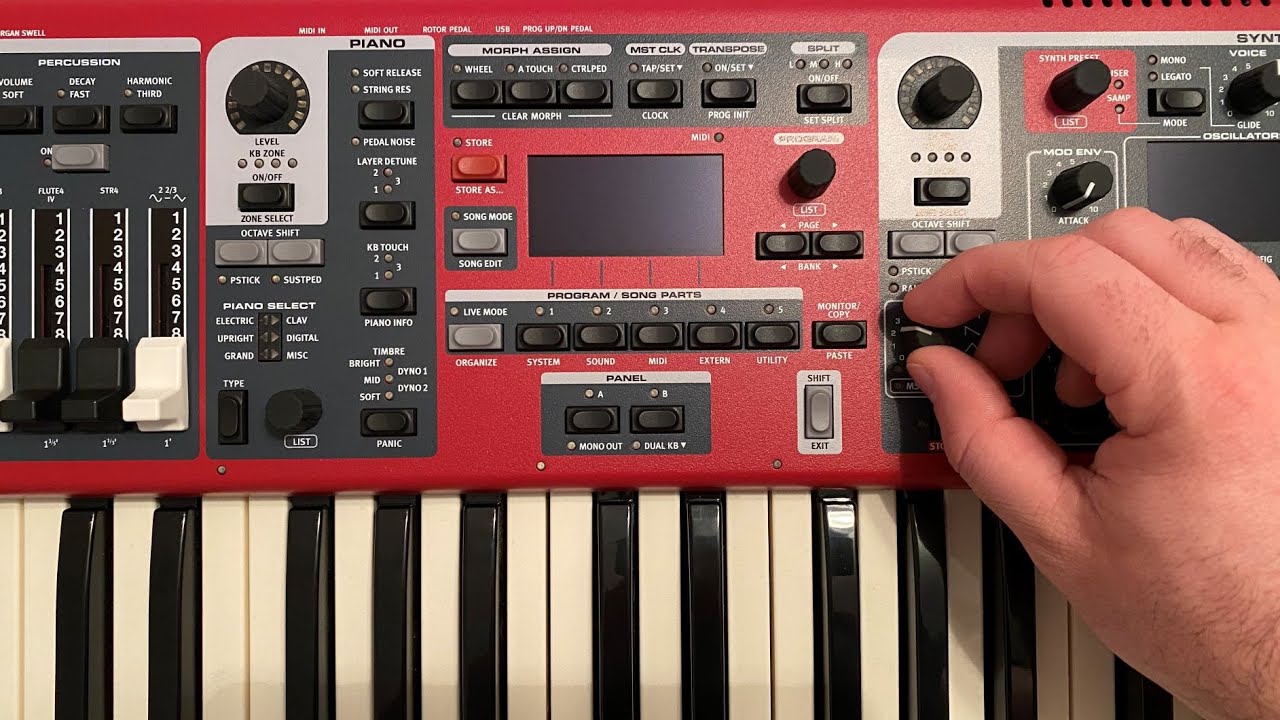 Nord Stage 3 - Controls, Keybed, & Panel Layout - My Thoughts - YouTube