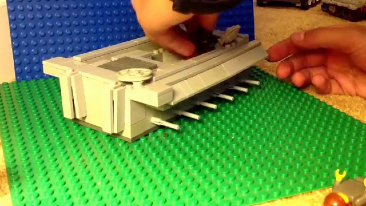 Lego tiger 1 tank - YouTube