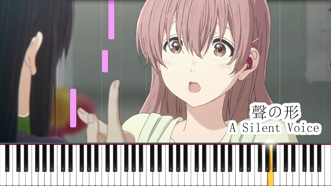 Sunlight - A Silent Voice Piano Cover (Four Hands) | Sheet Music [4K ...