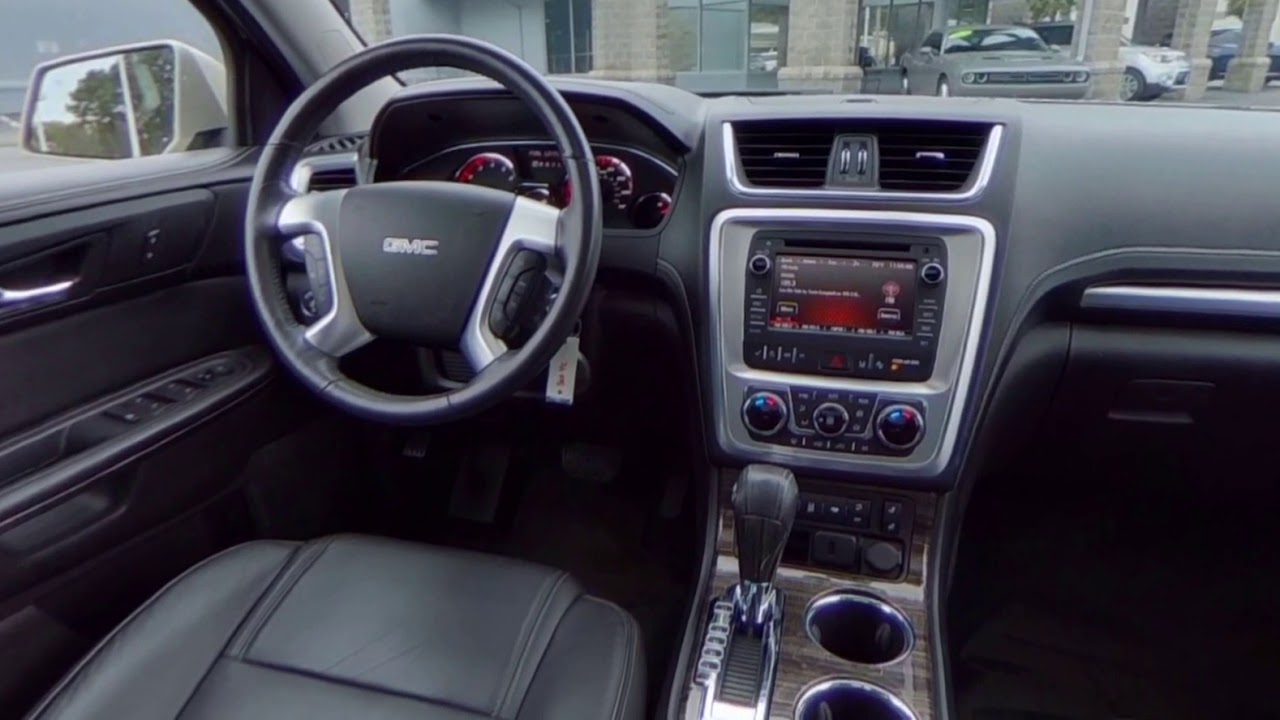 2015 GMC Acadia SLT - Champagne Silver Metallic - R01045 - Interior ...