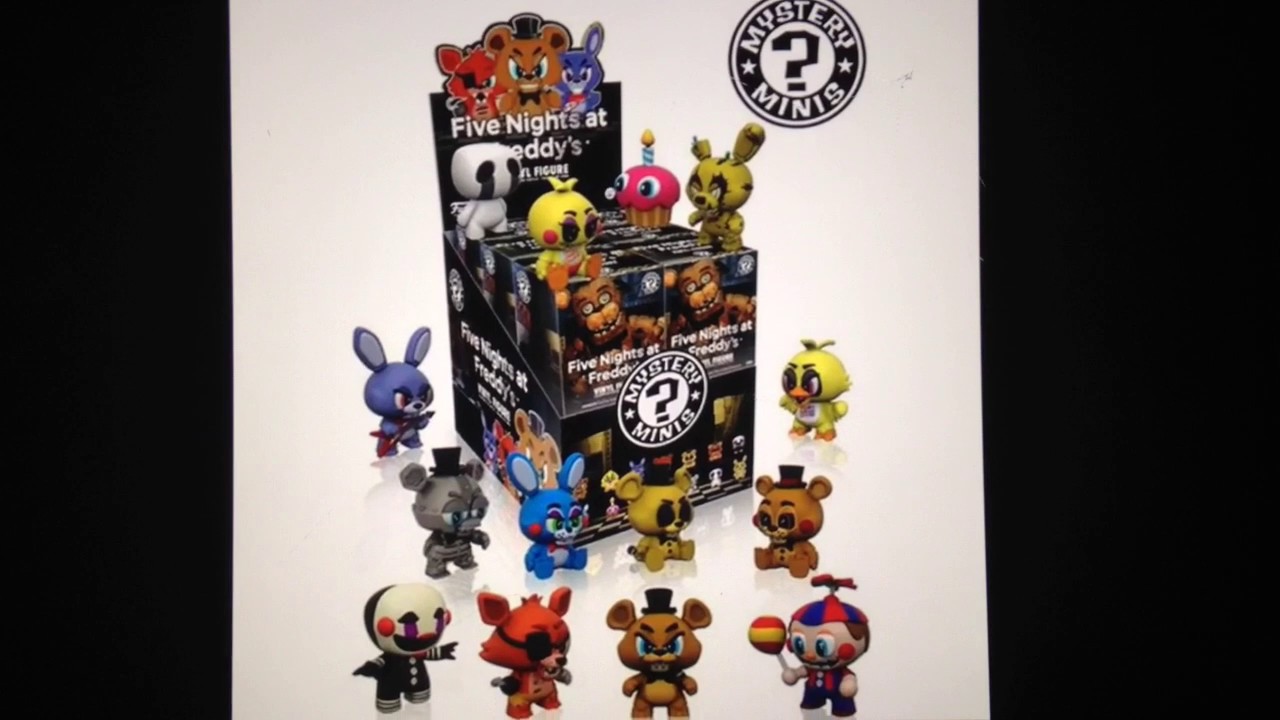 FNAF Mystery Minis Funko! - YouTube
