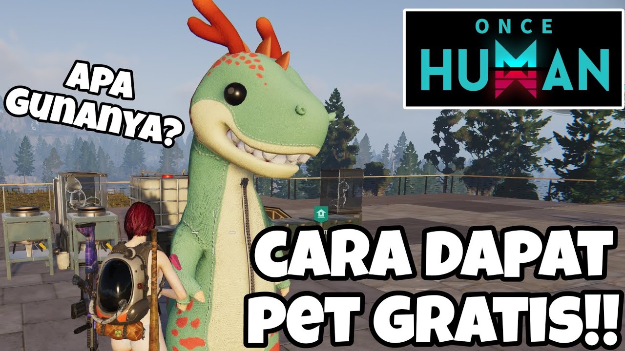 CARA DAPAT T-REX DAN FUNGSINYA APA? | ONCE HUMAN BETA TES GAMEPLAY ...