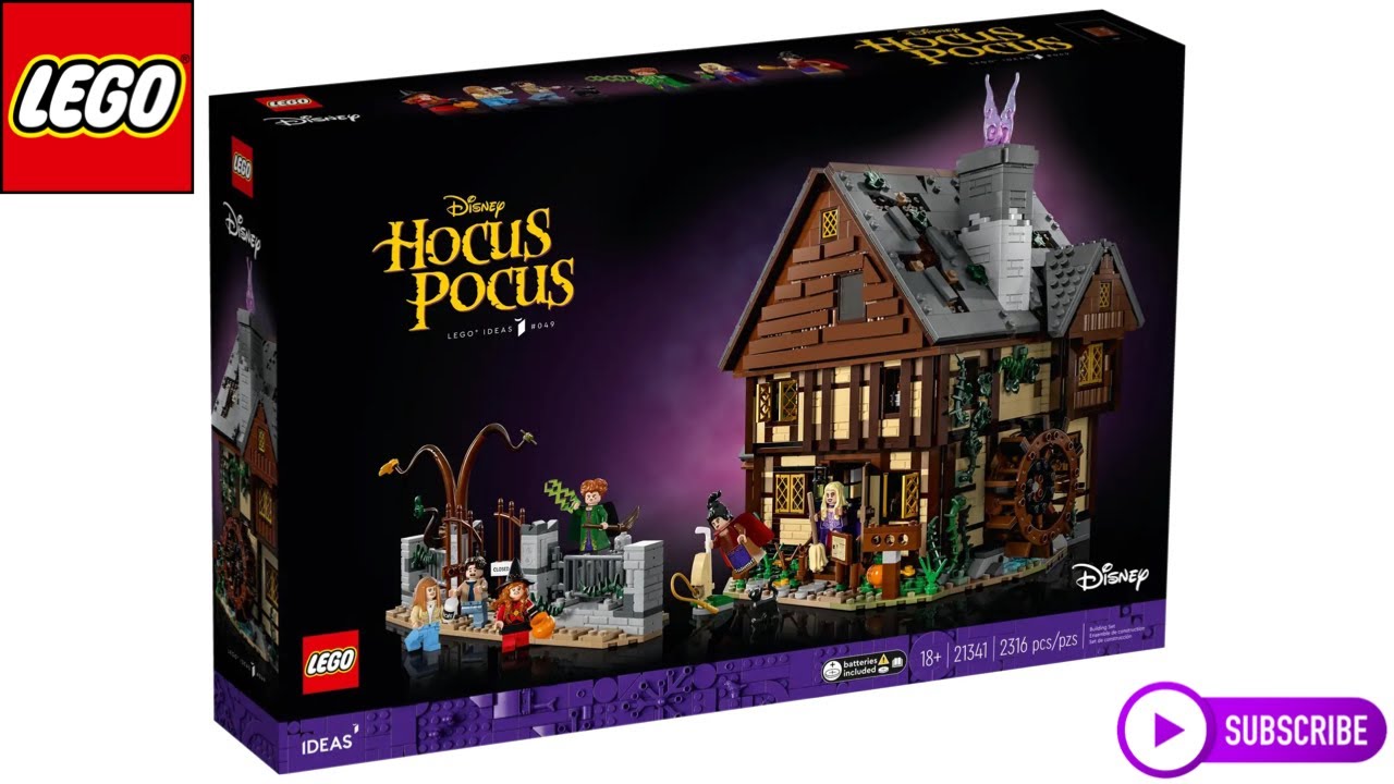 Disney Hocus Pocus: The Sanderson Sisters' Cottage Timelapse Build ...