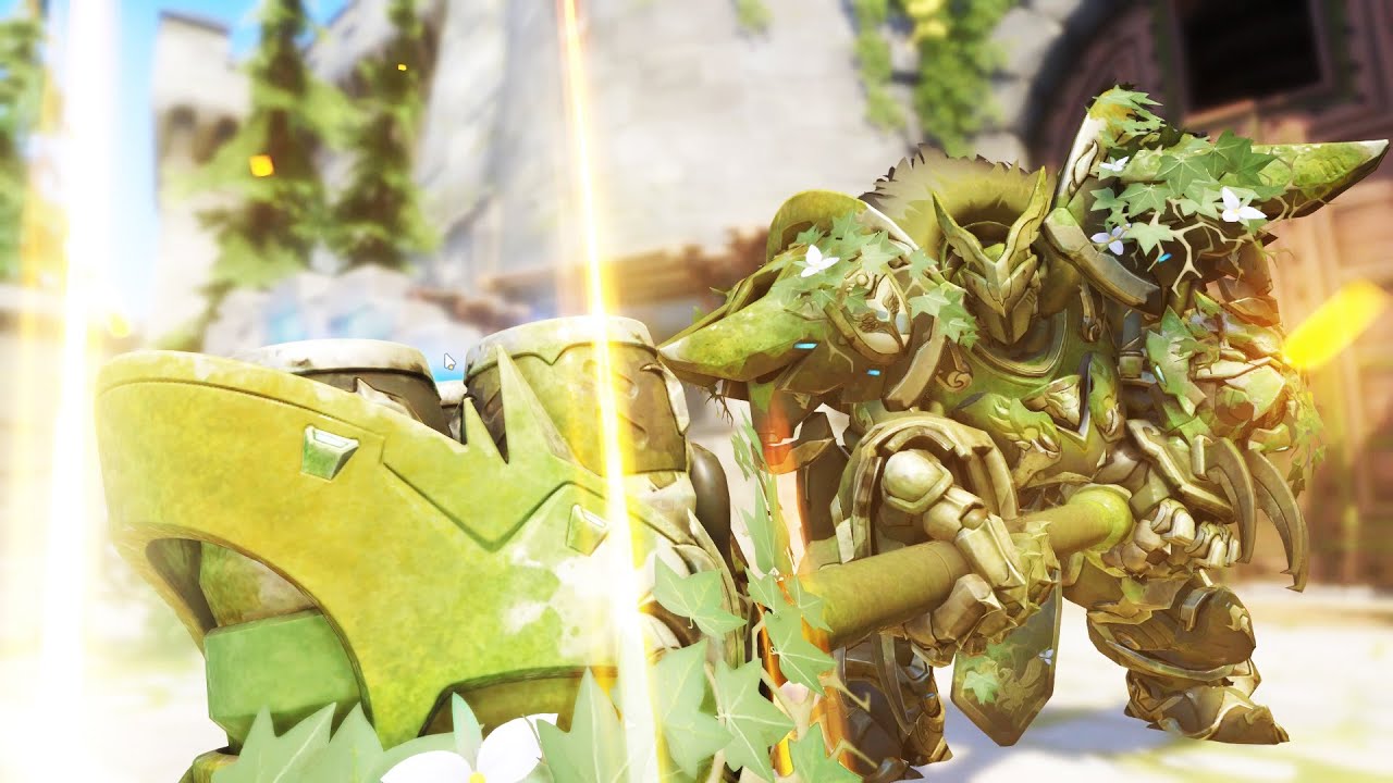 Reinhardt's Beautiful New Armor + Eichenwalde is LIVE ON PTR!! - YouTube