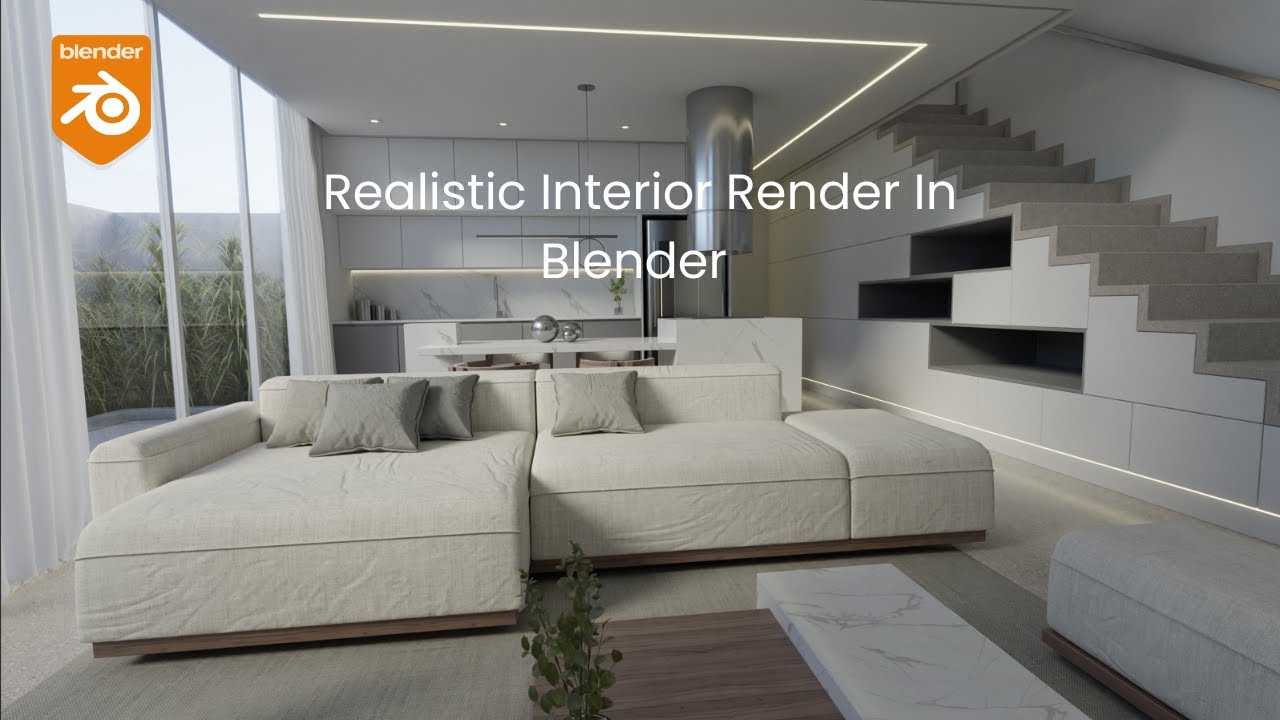 You Won’t Believe This Was Made in Blender! | Interior Rendering ...