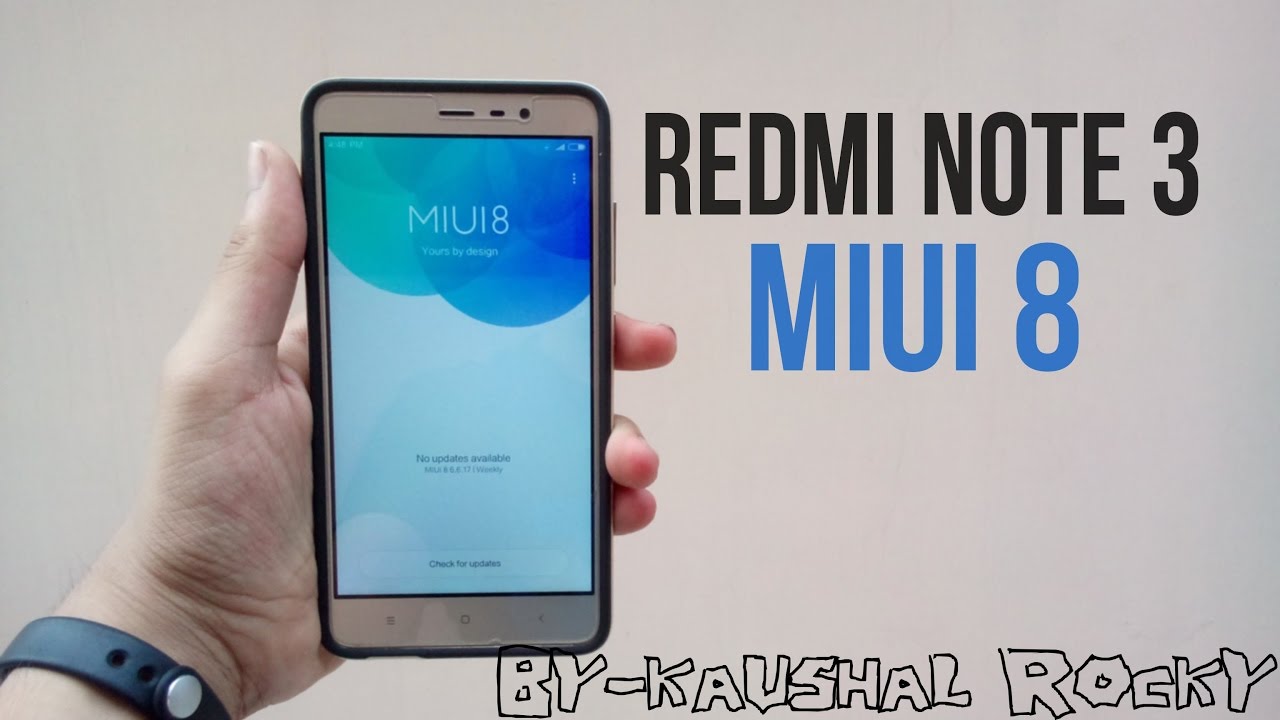 How to Flash MIUI ROM on Android Redmi Note 3 [Fastboot] - YouTube