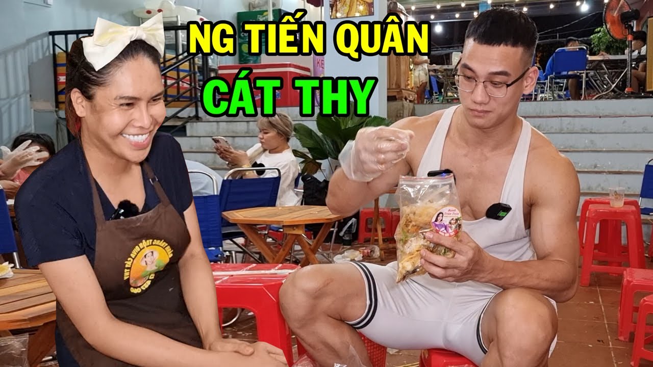 Nguyễn Tiến Quân ghiền Bánh tráng trộn DIVA Cát Thy - Ẩm thực Cha Rồng ...