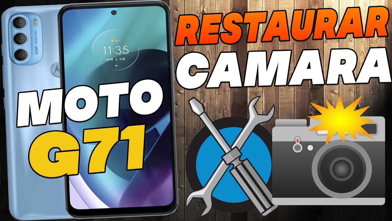 Como Restaurar a Configuração da Câmera do Motorola Moto G71 - YouTube
