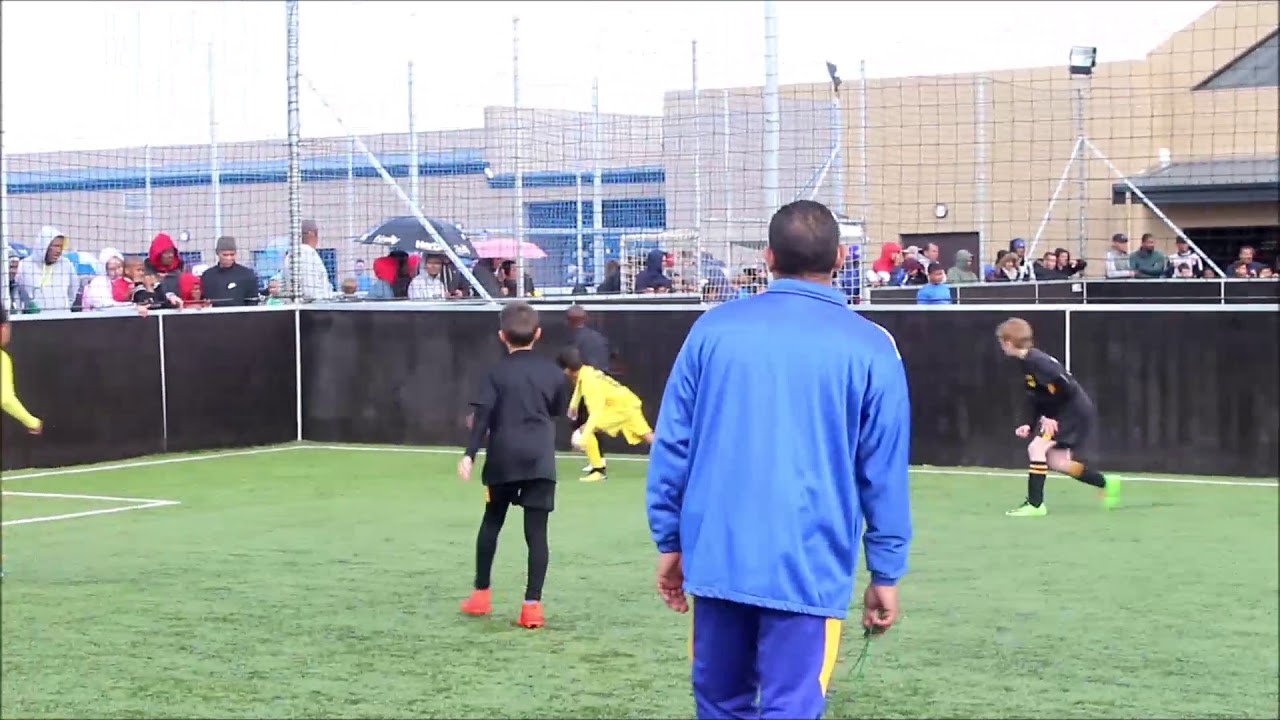 U 11 Semi Final Milano United vs Fish Hoek FC c @ Chelsea Bridgetown ...