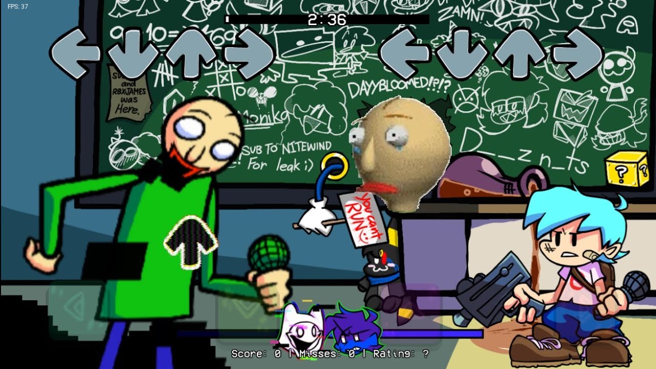 Friday night funkin mod baldi sing corrupted hero android (optimize ...